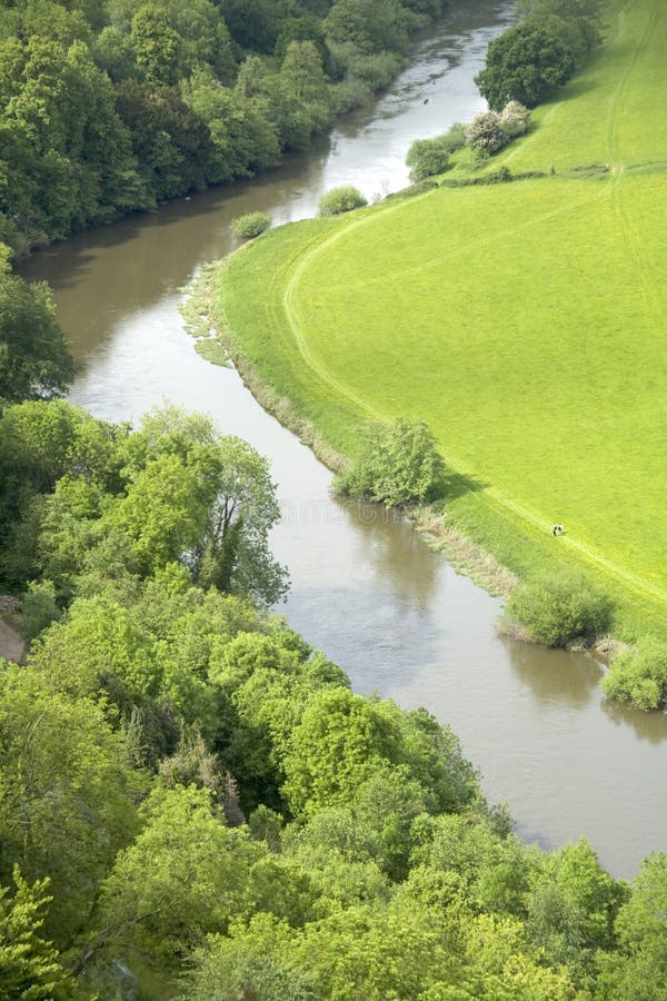 River valley stock image. Image of meander, symonds, sunny - 8887825