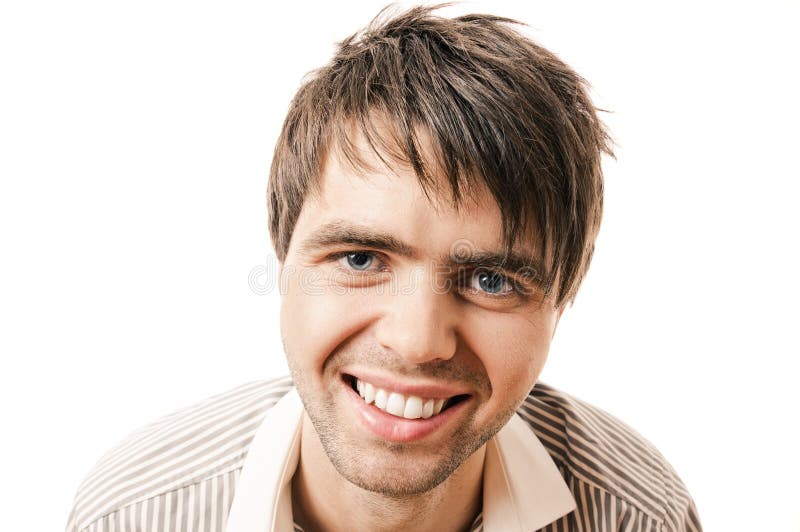 Sympathetic guy stock photo. Image of natural, unshaven - 24254034
