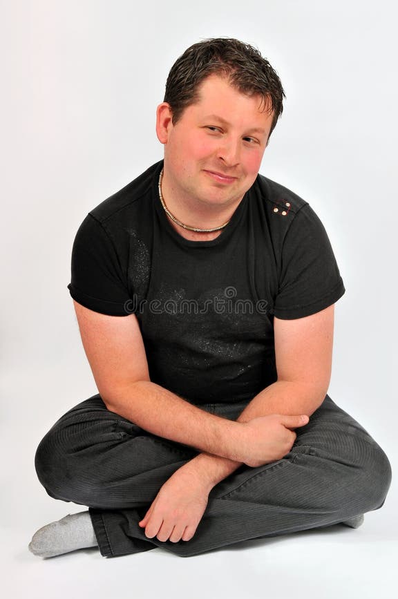 Sympathetic man 21 stock photo. Image of relax, sympathetic - 16915912