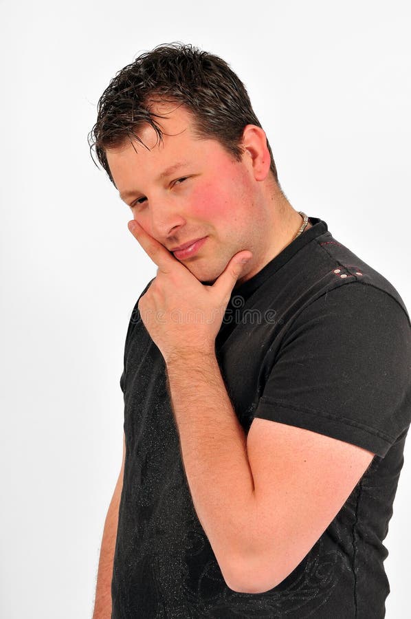 Sympathetic man 43 stock image. Image of peoples, portrait - 16924783