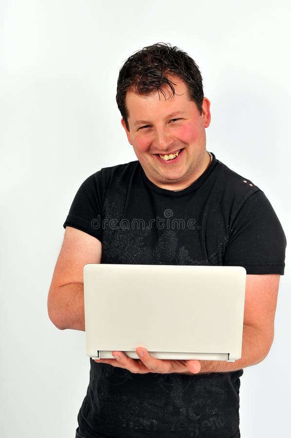 Sympathetic man 49 stock photo. Image of portrait, work - 16924854
