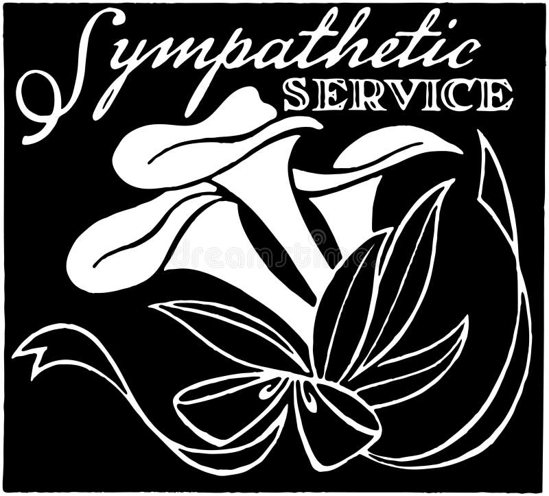 Sympathetic Service stock vector. Illustration of graphics - 42094487