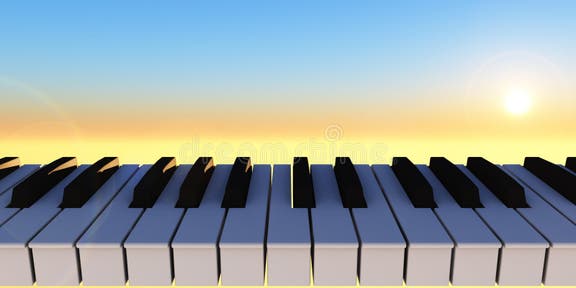 Symphony stock illustration. Illustration of keyboard - 9144498