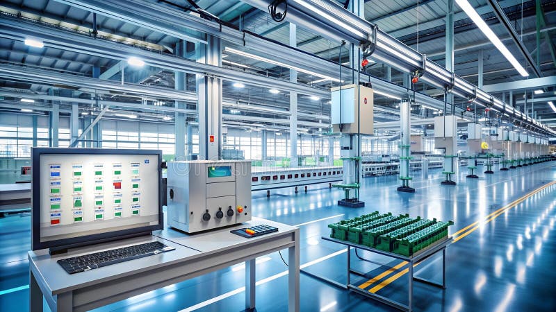 The Symphony of Automation a Visual Depiction of a Programmable Logic ...