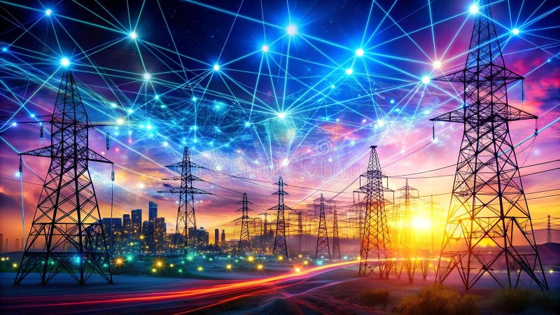 A Symphony Of Circuits The Future Of Power Optimization Through Ai And Iot Ai Generated Stock