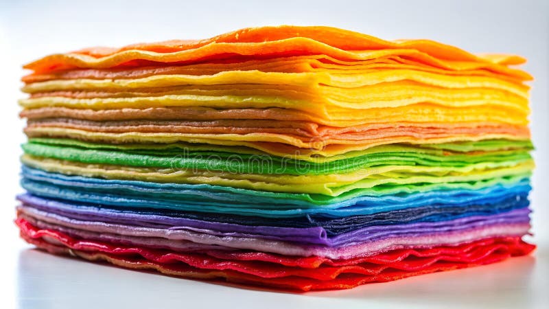 Rainbow Crepes Stock Illustrations – 6 Rainbow Crepes Stock ...