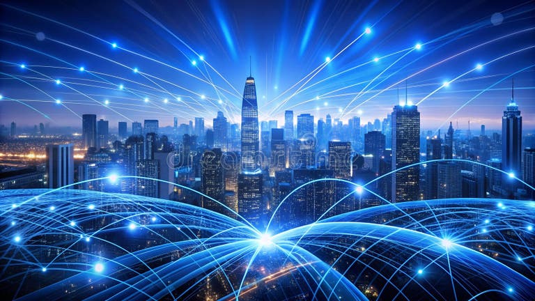 The Symphony of Data a Visual Representation of Smart City Connectivity ...