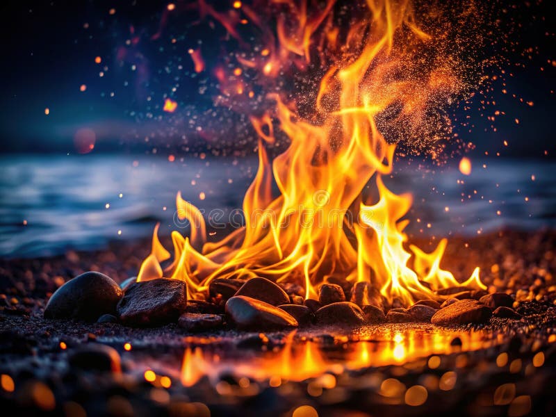 A Symphony of Embers Dancing Flames in the Heart of Transformation ...