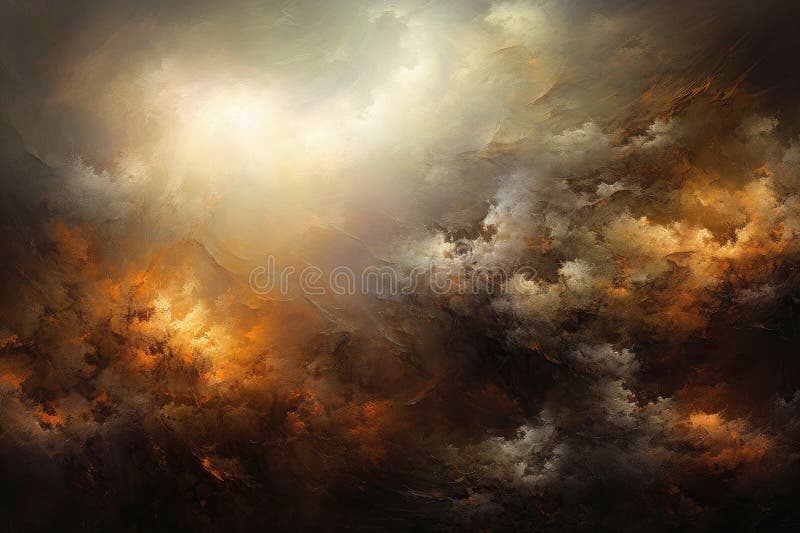 Symphony of Ethereal Textures and Glowing Elements, Evoking a Sense of ...