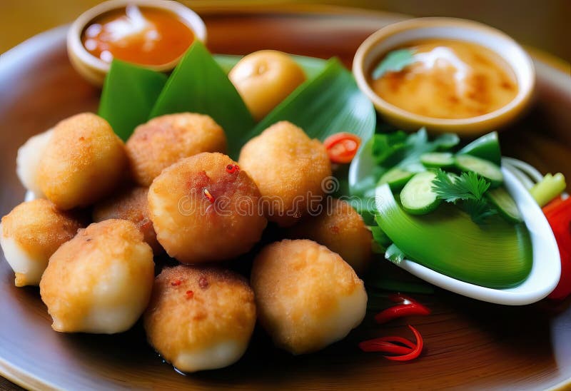 A Symphony of Flavors in Every Bite Stock Illustration - Illustration ...