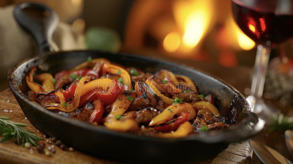 A Symphony of Flavors and Textures this Rustic Dish Features ...