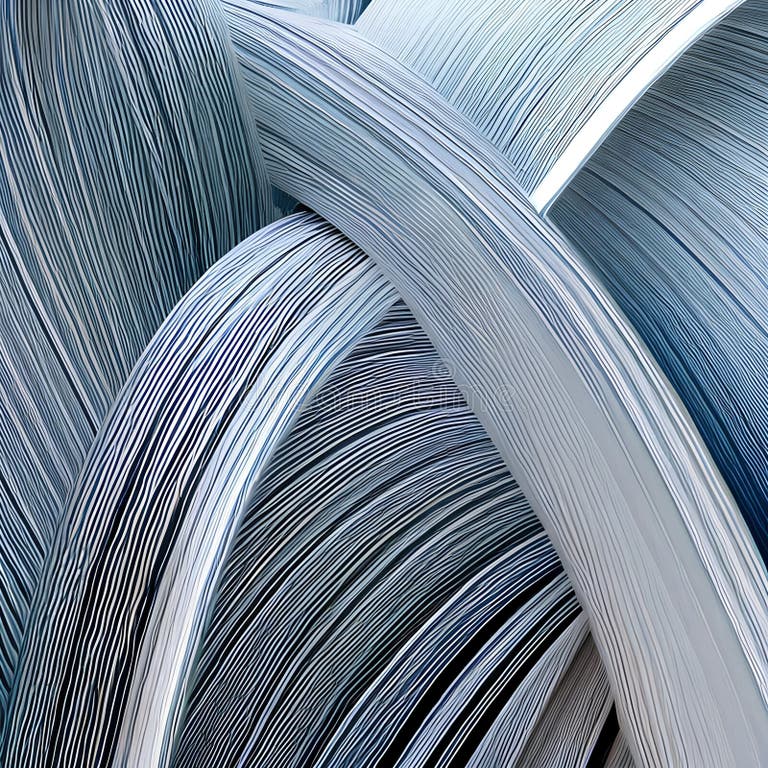 A Symphony of Flowing Lines and Curves, Creating a Sense of Movement ...