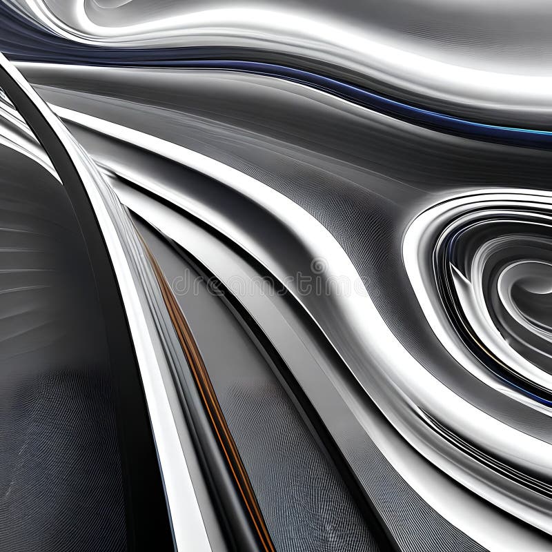 A Symphony of Flowing Lines and Curves, Creating a Sense of Movement ...