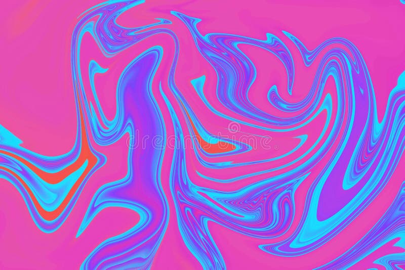 A Symphony of Graphic Warmth in Abstract Modern Swirl Marbled ...