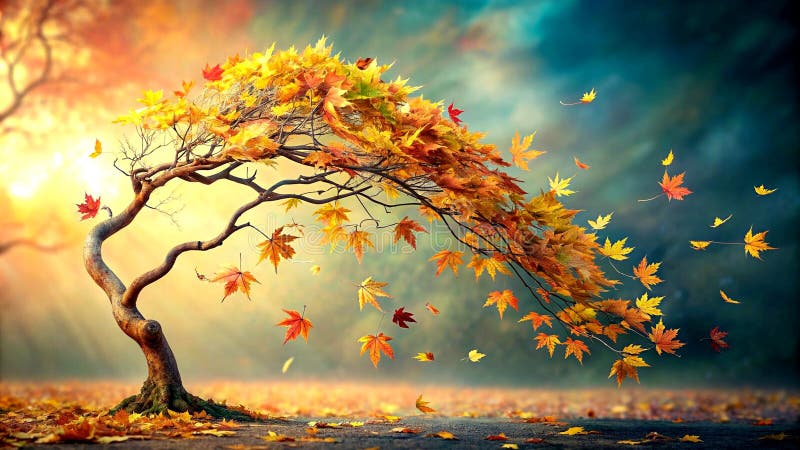 A Symphony of Motion: Capturing the Delicate Movement of Leaves on a ...