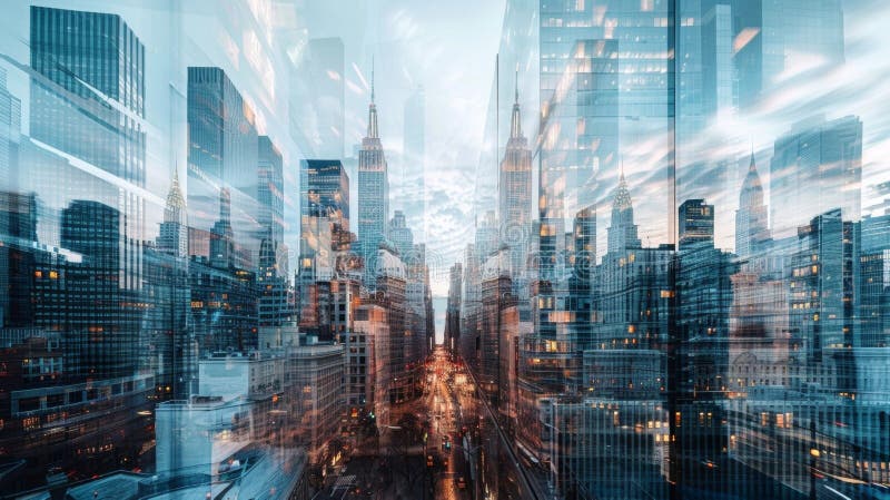 A Symphony of Past and Present As Historic Landmarks are Framed by a ...