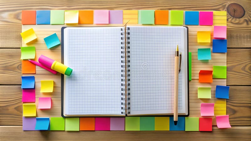 Sticky Notes Line Clipart Stock Photos - Free & Royalty-Free Stock ...