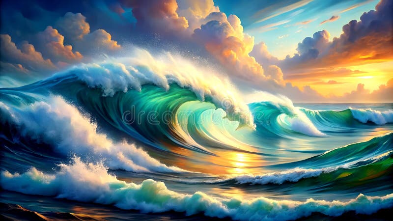 The Symphony of the Sea: a Captivating Study of Waves and Currents ...
