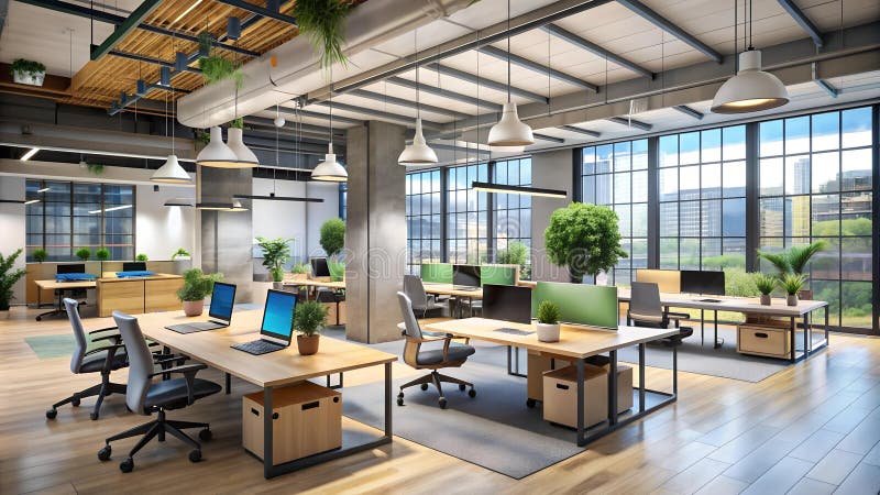 A Symphony of Shared Spaces an Open Floor Plan Office Designed for ...