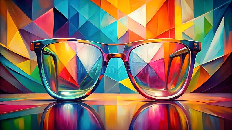 A Symphony of Spectacles: an Abstract Exploration of Glasses through ...