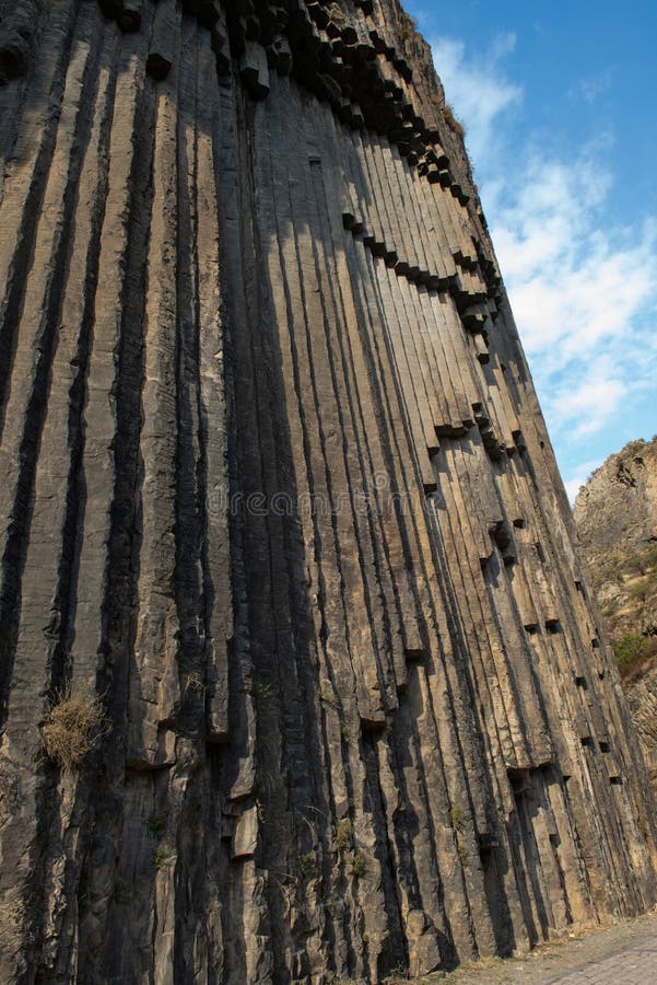 Symphony of Stones Basalt Columns, Garni Gorge, Armenia Stock Image ...