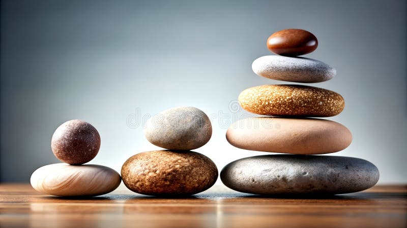 A Symphony of Stones: a Composition of Rocks and Pebbles Arranged in ...