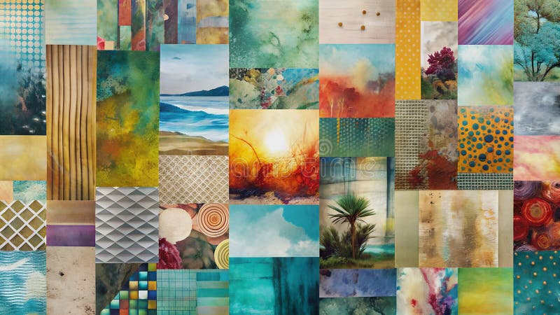 A Symphony of Textures: a Multi-Layered Abstract Collage Generative AI ... A Symphony of Textures: a Multi-Layered Abstract Collage Generative AI ...