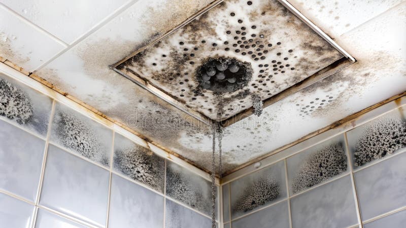 A Symphony of Textures: the Visual Impact of Black Mold on a Bathroom ...