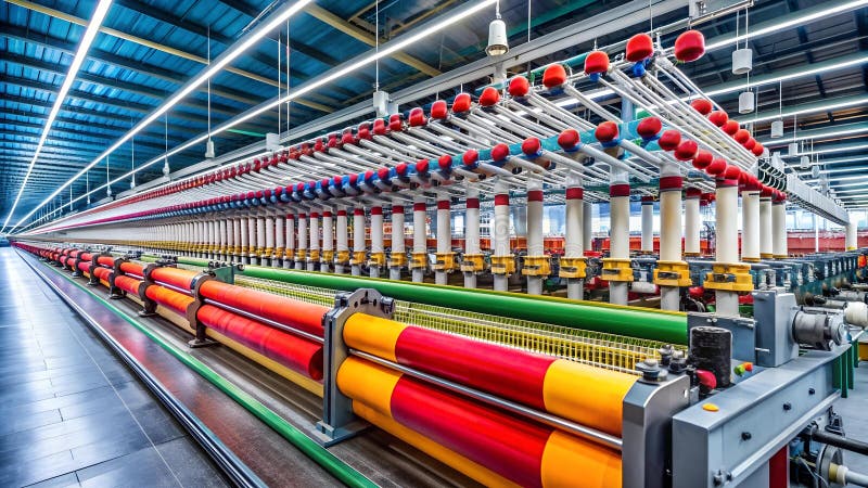 The Symphony of Threads: a Tapestry of Colors and Textures in a Modern ...