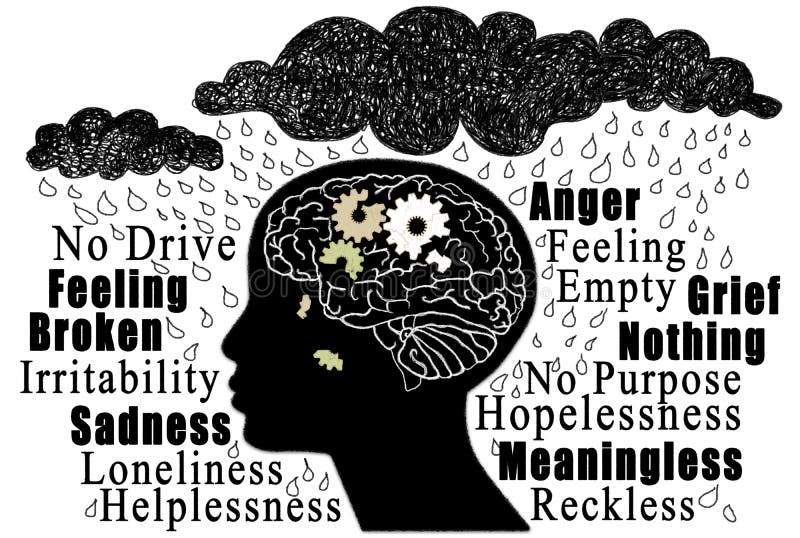 Word Depression Stock Illustrations – 9,504 Word Depression Stock ...