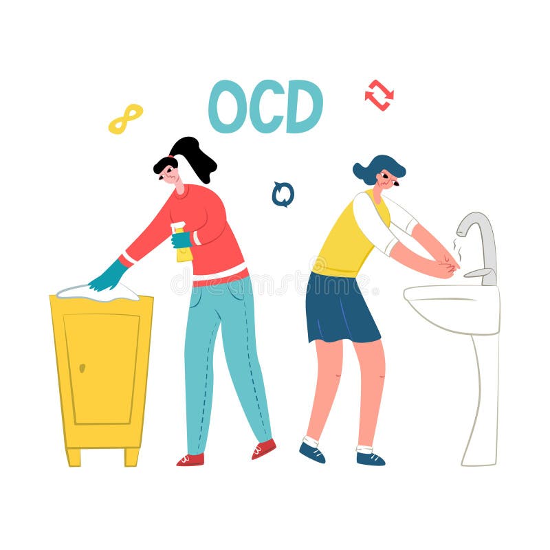 Compulsive Actions Stock Illustrations – 7 Compulsive Actions Stock ...