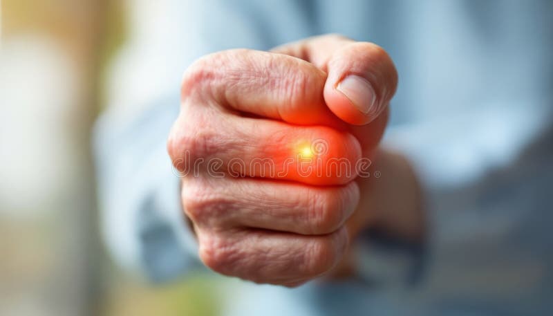 Symptoms of Peripheral Neuropathy in Elderly Hand with Visible Weakness ...