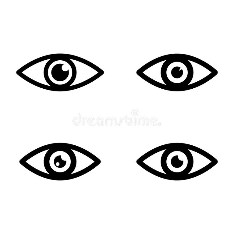 Syna symboler vektor illustrationer. Illustration av emblem - 42400013