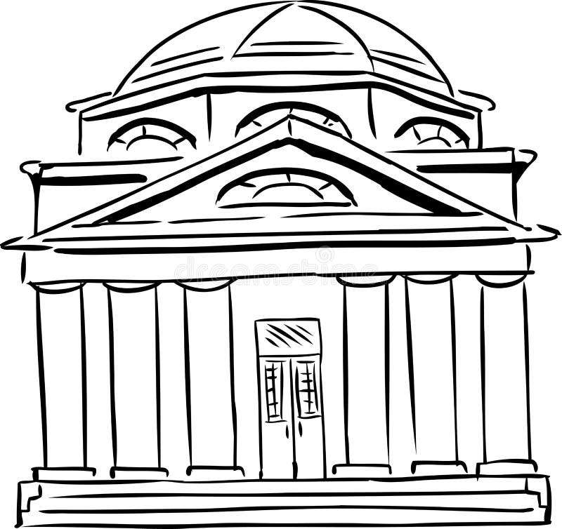 Synagogue Drawing
