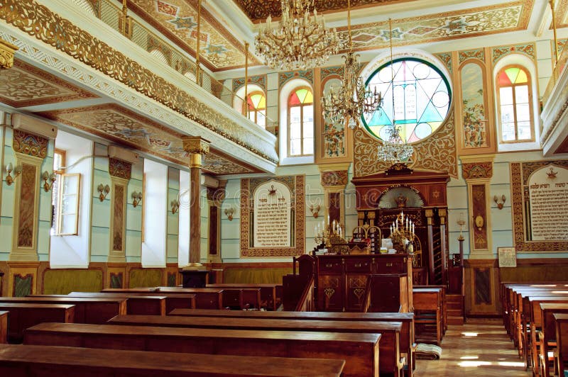 Synagogue interior stock image. Image of inside, holy - 32846139
