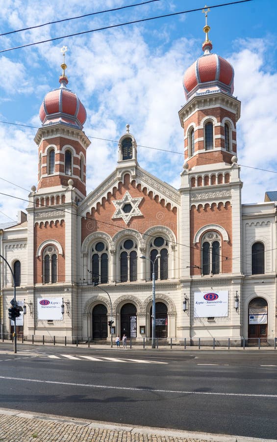 Synagogue in Pilsen, Czech Republic Editorial Photography - Image of ...