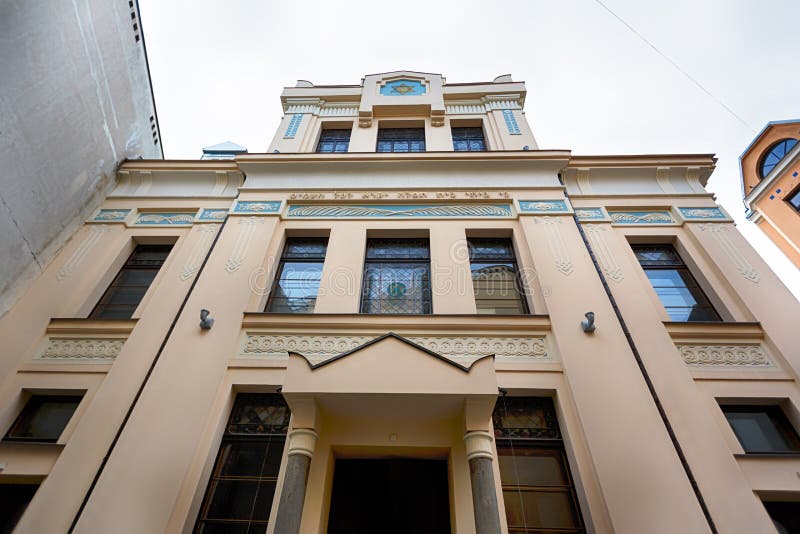 Latvia, Riga 90th stock photo. Image of light, construction - 7187520