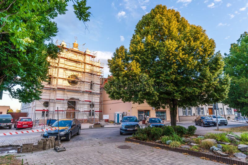 Synagogue in Senec, Slovakia Stock Photo - Image of chapel, landscape ...