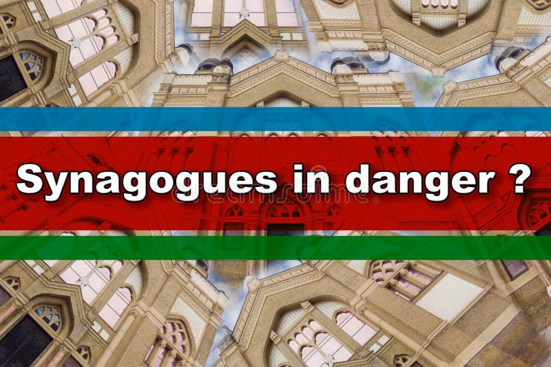 Synagogues in Danger? Israel Hamas Conflict Stock Photo - Image of ...