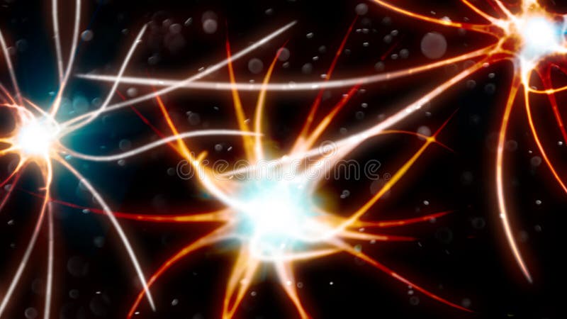 Synapse Connections. Nervous System. Brain Stock Illustration ... Synapse Connections. Nervous System. Brain Stock Illustration ...