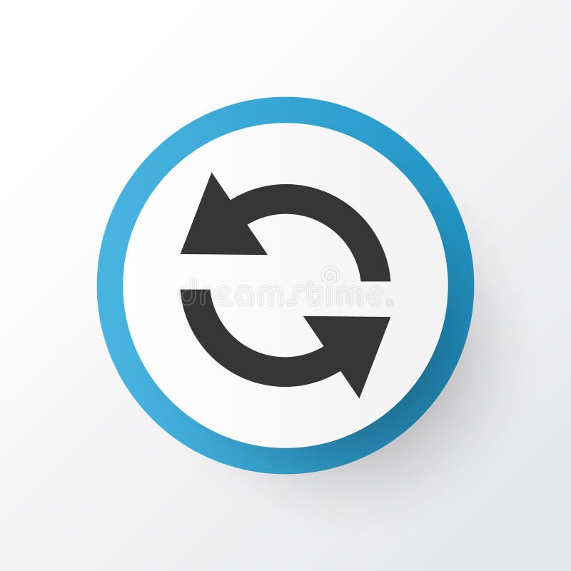 Sync Icon Symbol. Premium Quality Isolated Synchronize Element in ...