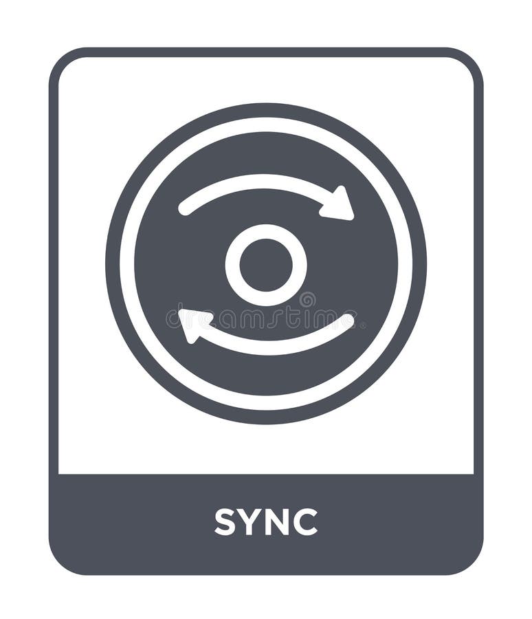 Modern Synchronous Icons with a Simple Style Stock Vector ...