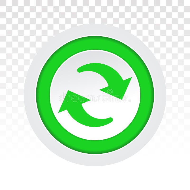 Sync Refresh or Webpage Refresh Reload - Flat Icon for Apps or Website ...