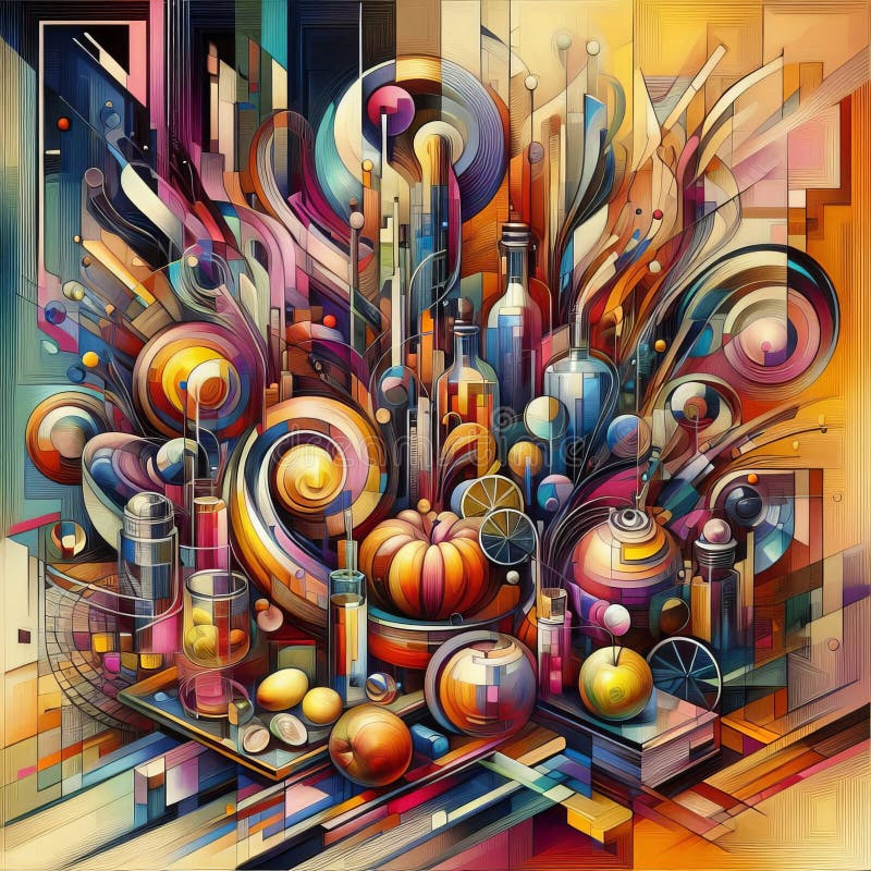 Abstract Still Life of Azalea Flower in Pastel Colors. Modern Art ...