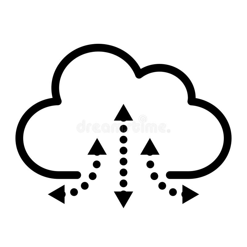 Black Synchronization Isolated Vector Icon Simple Element Illustration