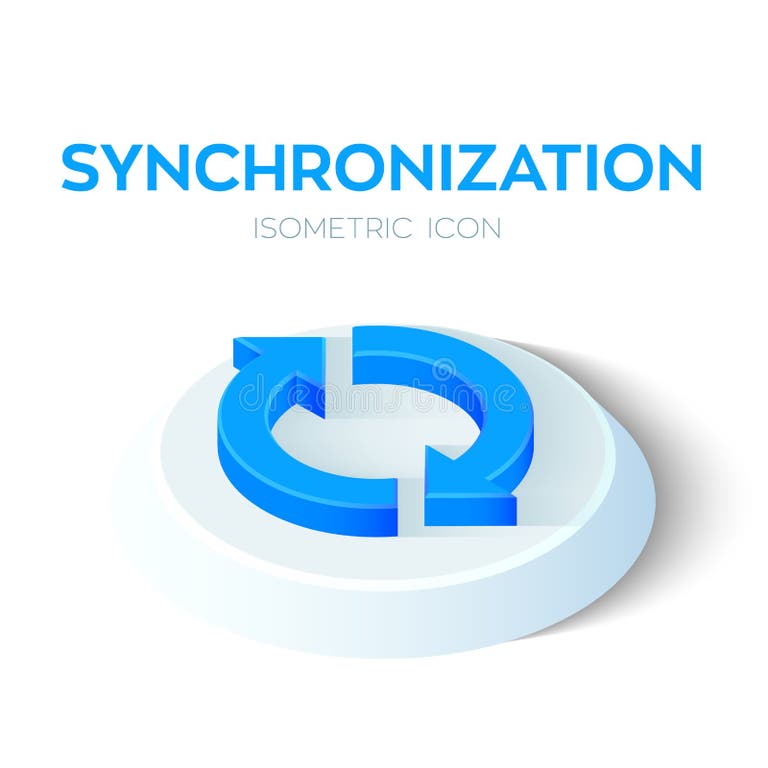 Synchronization Icon Stock Illustrations – 10,782 Synchronization Icon ...