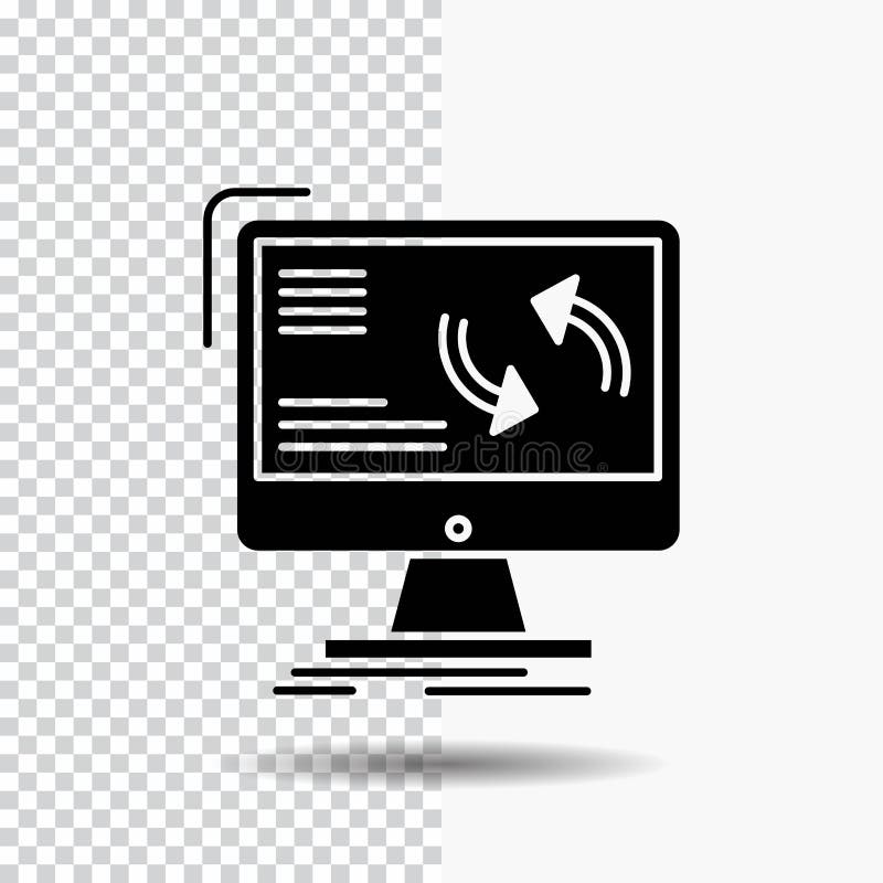 Synchronization Transparent Icon. Synchronization Symbol Design Stock ...