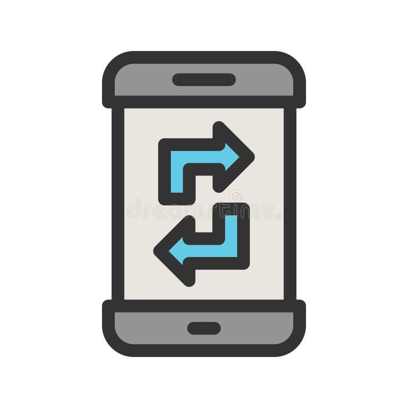 Synchronize stock vector. Illustration of concept, communication - 94217300