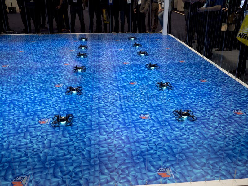 Synchronized Control of Multiple Drones at the Consumer Electronic Show ...