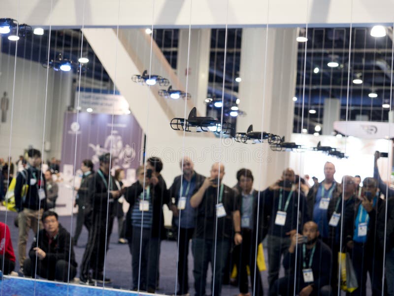 Synchronized Control of Multiple Drones at the Consumer Electronic Show ...